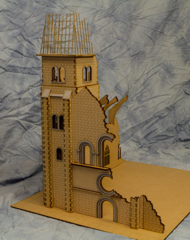 28mm (1/56th scale) Church Bell Tower - 28MMDF600 – GCmini
