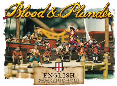 Blood and Plunder: English Nationality Starter Set – GCmini