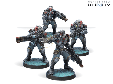 Infinity (#468) Combined Army: Morat Vanguard Infantry – GCmini